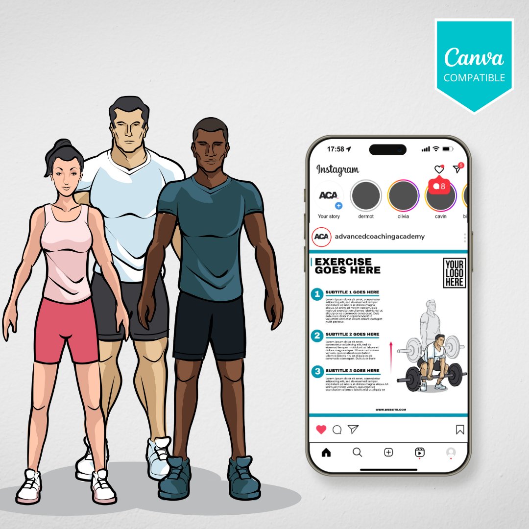 Custom Avatar Exercise Pack – Advanced Coaching Academy